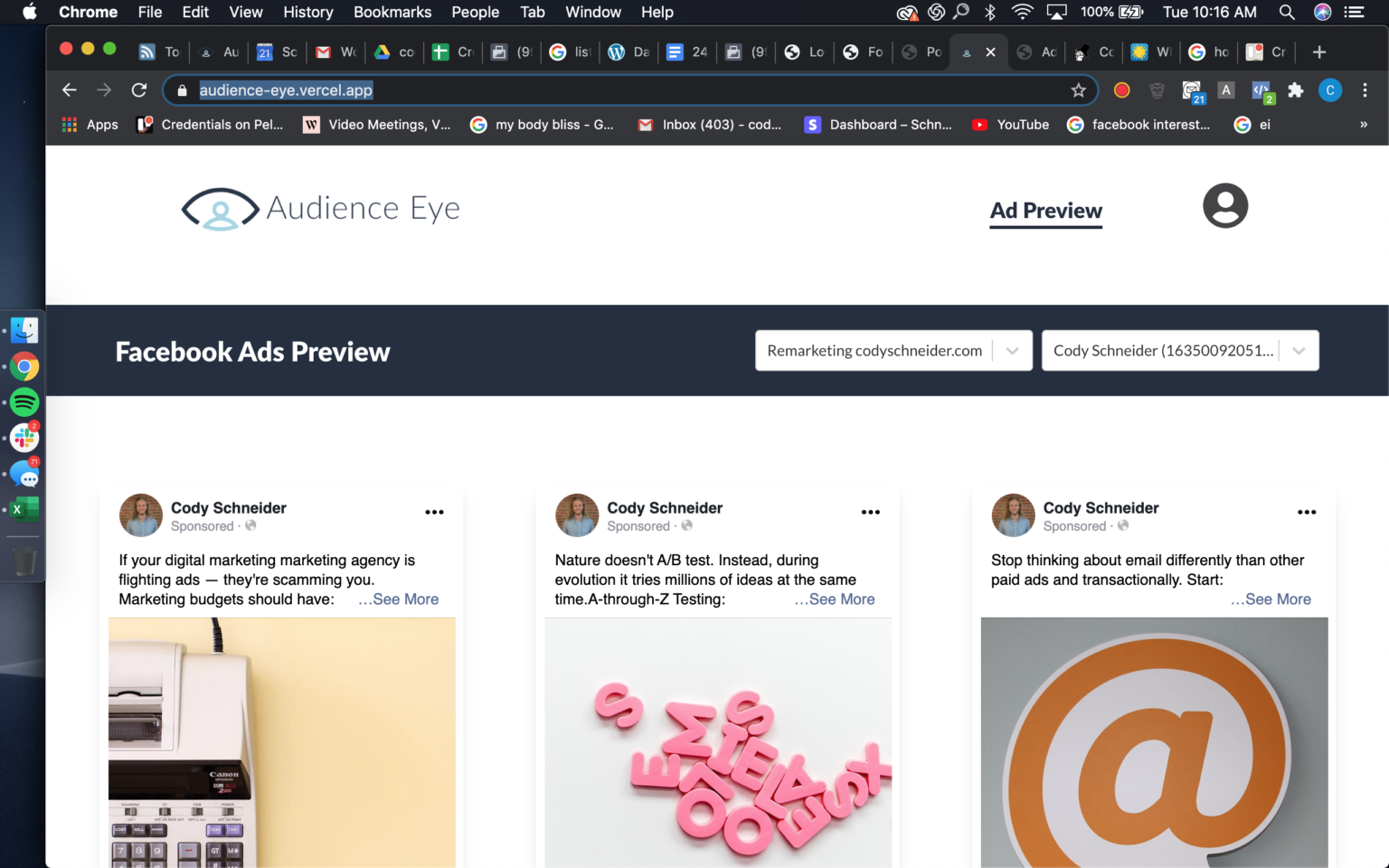 Facebook Ad Preview Tool - Audience Eye Facebook Ad Preview Tool - Audience Eye